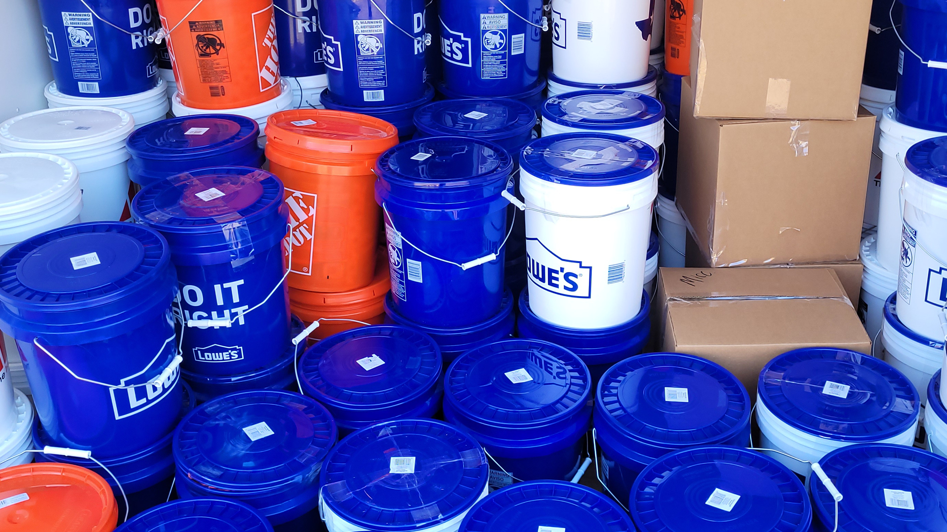 Disaster Relief Bucket Distribution - Second Presbyterian Church