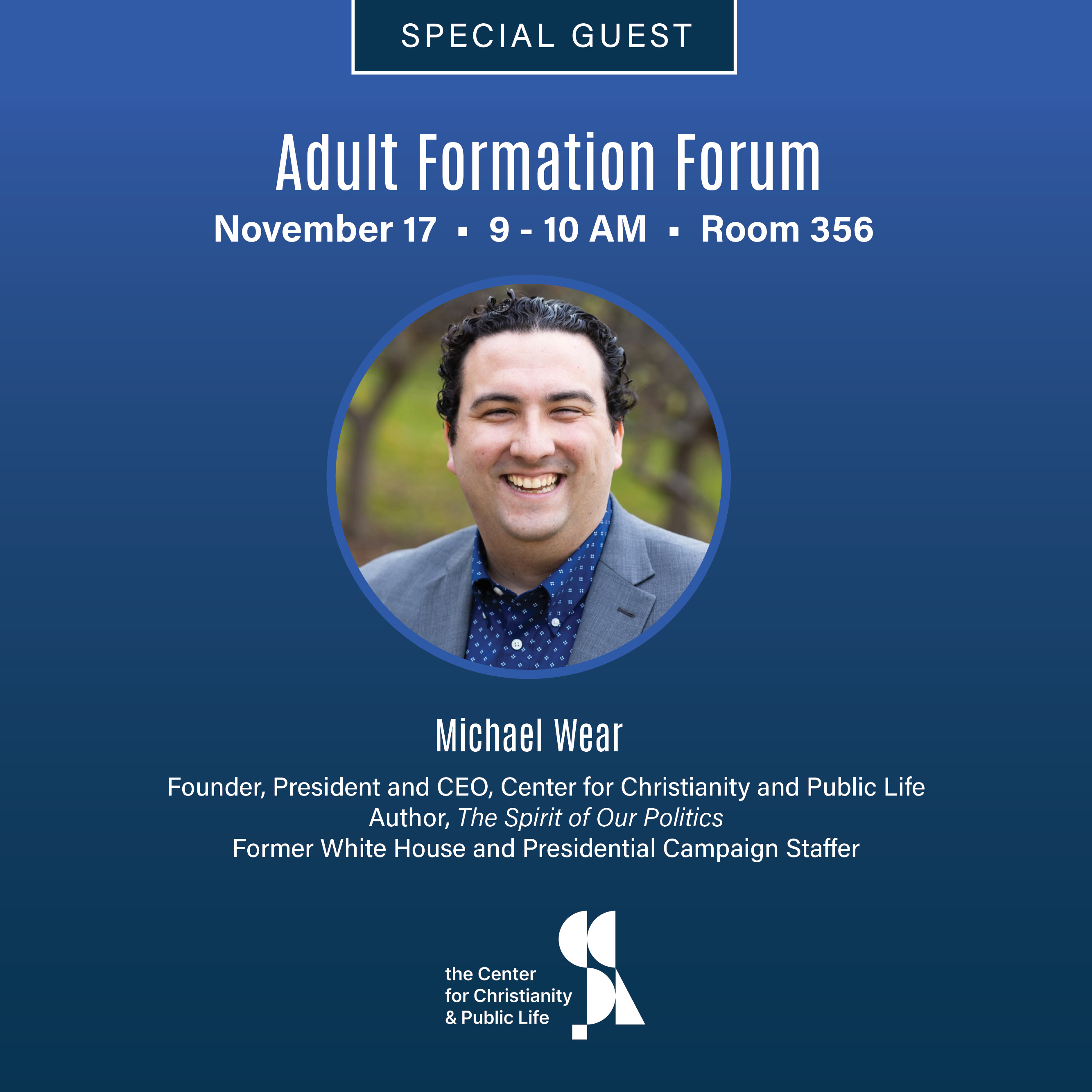 UPCOMING EVENTS - Second Presbyterian Church